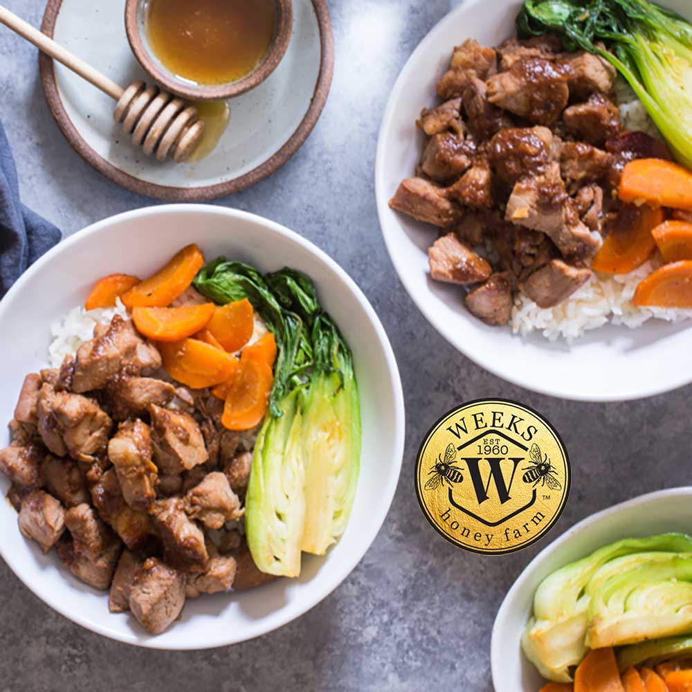 Filipino Rice Bowls with Honey Soy Pork Tenderloin – Weeks Honey Farm